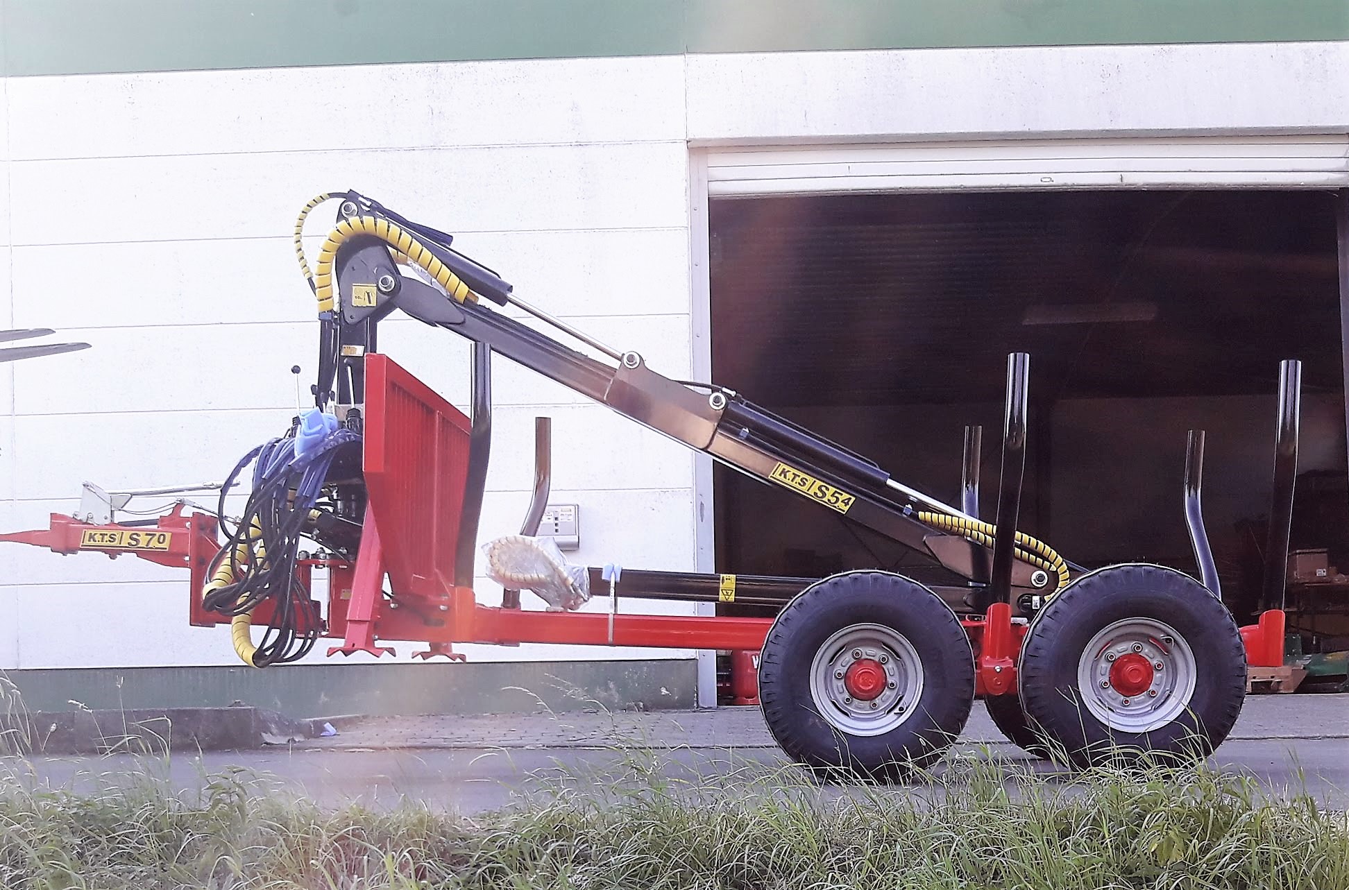 R ckewagen KTS Maskiner 7 To 5 4m Kran Starre Zugdeichsel OHNE R ckewagen KTS Maskiner 7 To 5 4m Kran Starre Zugdeichsel OHNE